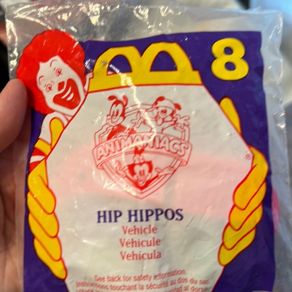 McDonald's | Toys | Nwt Animaniacs Hip Hippos Vehicle New Never Opened ...